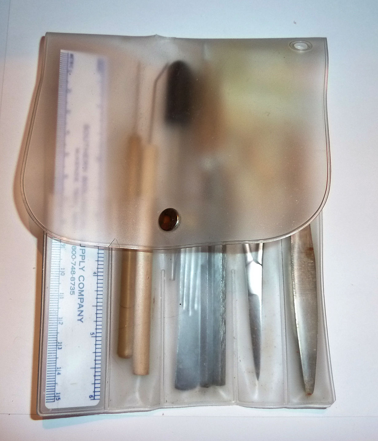 Dissection KIT In Vinyl Holder Southern Biological Supply Co. McKenzie ...