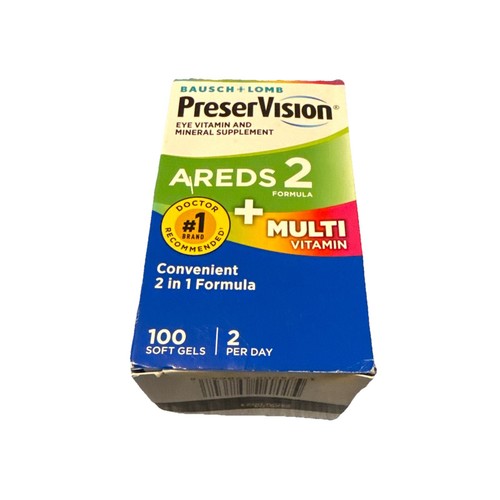 PreserVision AREDS 2 Plus Formula Multivitamin Softgels - 100 Count ...