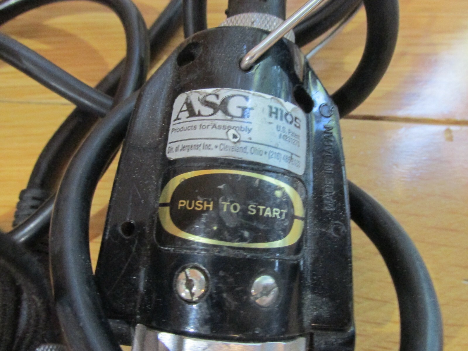 ASG H10S Electric Screw Driver SCREWDRIVER GUN! For Parts or Repair ...