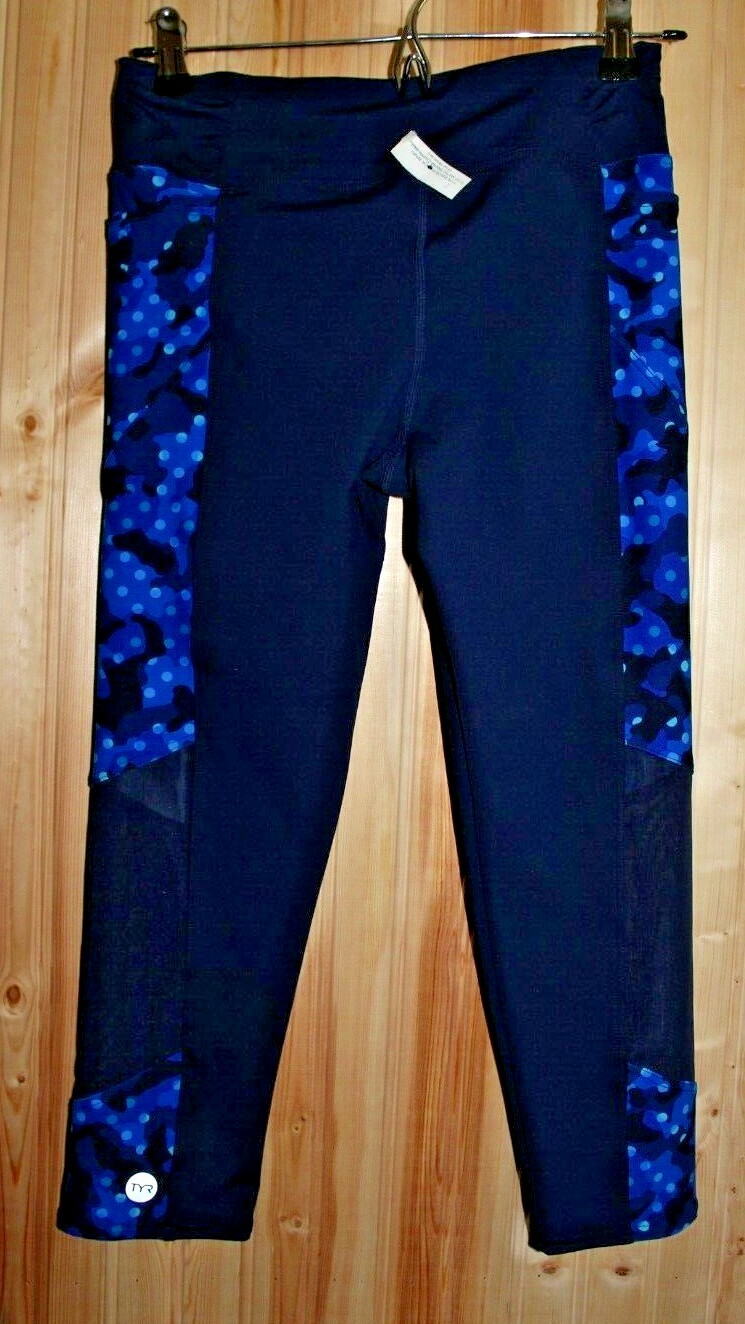 New TYR Durofast Lite 200+ racer back top with swim capri set womens XS ...