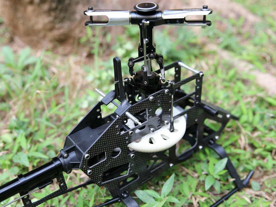 Trex 500 Flybarless FBL 4Tail Blade Belt Drive Align RC Helicopter ...