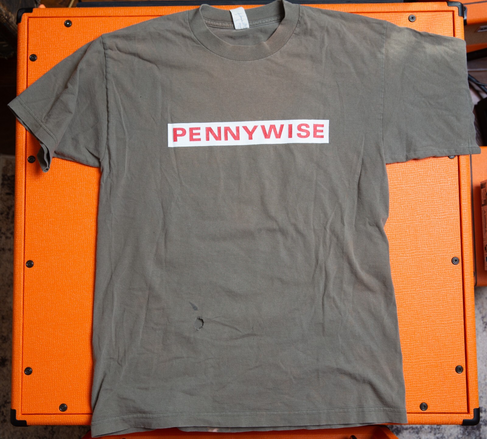 1994 PENNYWISE Vintage Shirt LARGE EPITAPH RECORDS ra… - Gem