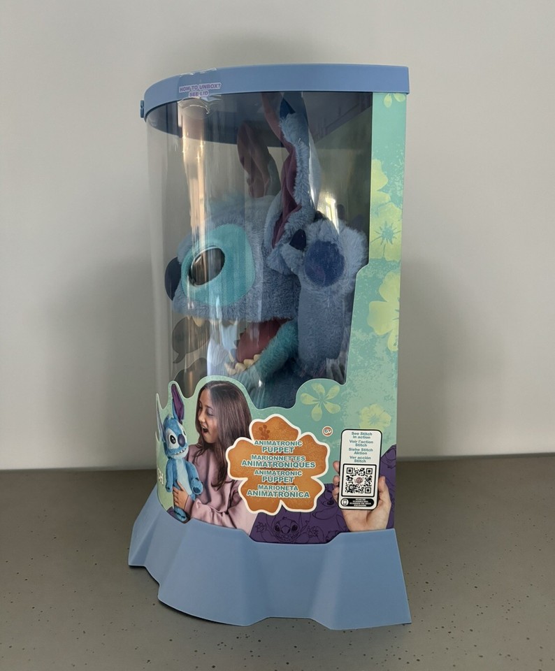 Real FX Disney Stitch Puppet Interactive Plush Toy LILO & Stitch NEW | eBay