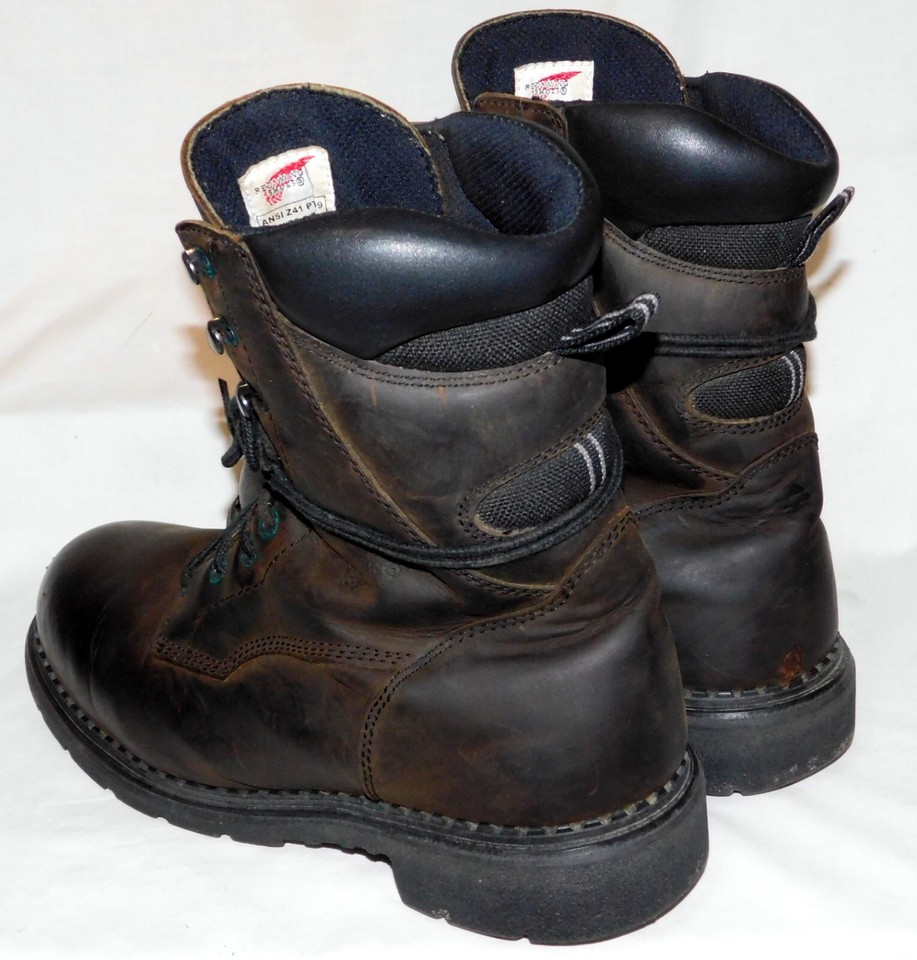 Red Wing Steel Toe Work Boots #2211 - Thinsulate Waterproof Men Size 9. ...