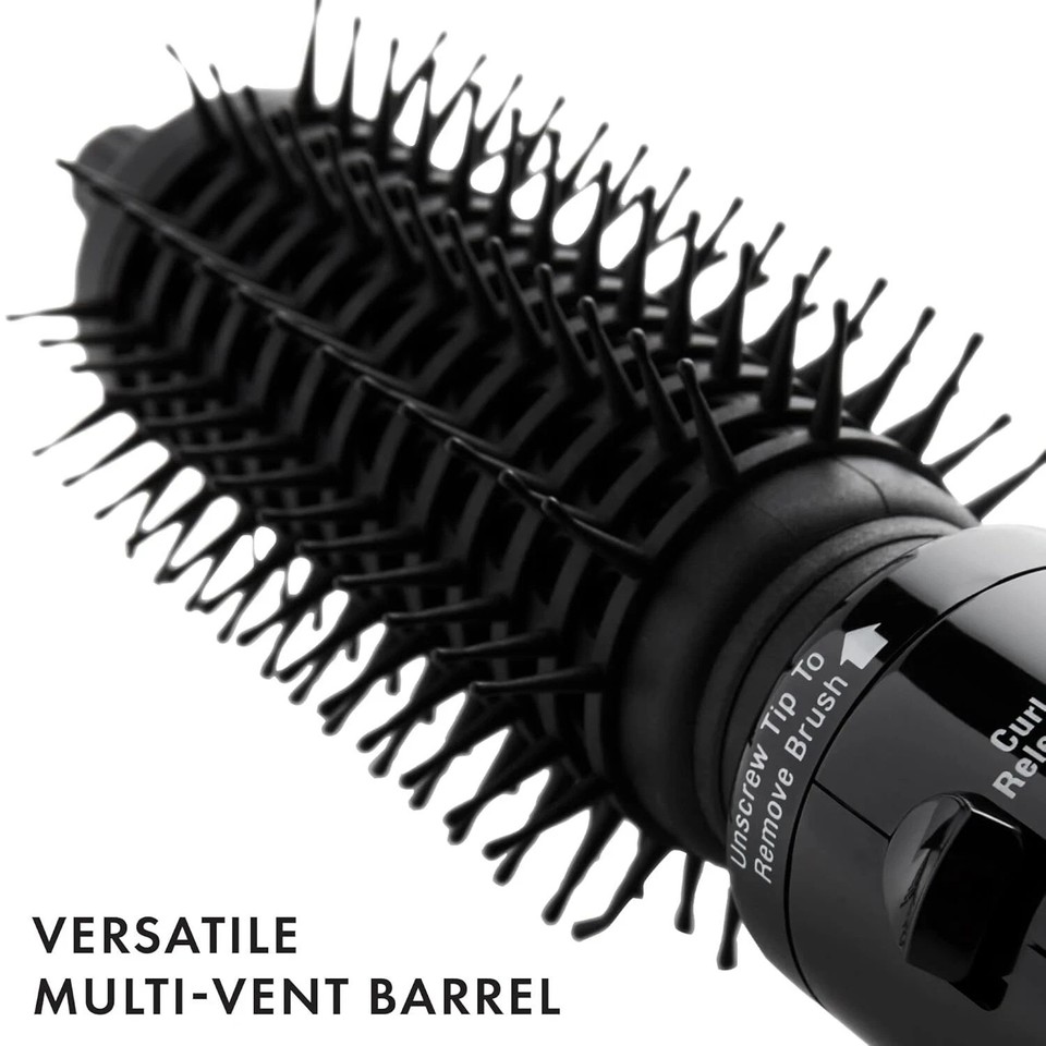 Hot Tools Pro Style Curl Touch Ups Tangle Free Hot Air Styling Brush ...