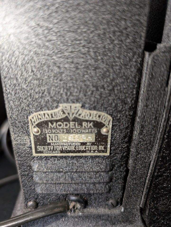 Antique vtg 1940’s Miniature Picturol Model RK Slide Projector Original ...