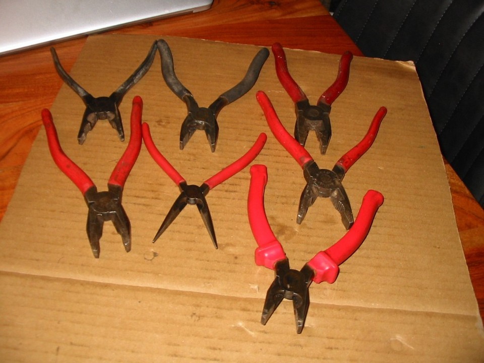 Job Lot Pliers Engineer Mechanic DIY Hand Tools Wynn Timmins Stead Fast ...
