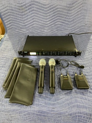 Shure ULXD4Q 4 Channel L50a Band Digital Wireless Receiver, With 4 ...