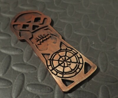 Copper 3D print Skull Key The Goonies Movie Prop Bones Replica One Eyed ...