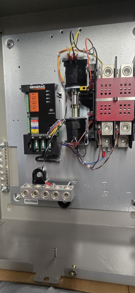 Generac RXSC200A3 Non-Service Rated 200 Amp Automatic Transfer Switch ...