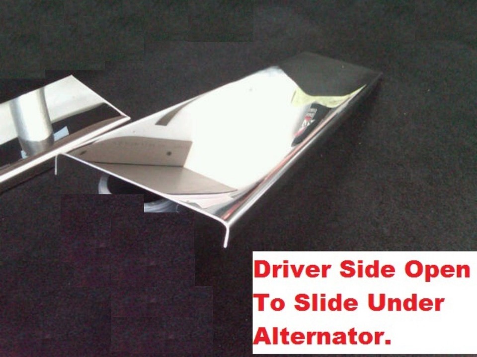 C4 Corvette Valve Cover Covers 1993-1996 LT1 Polished Stainless engine ...