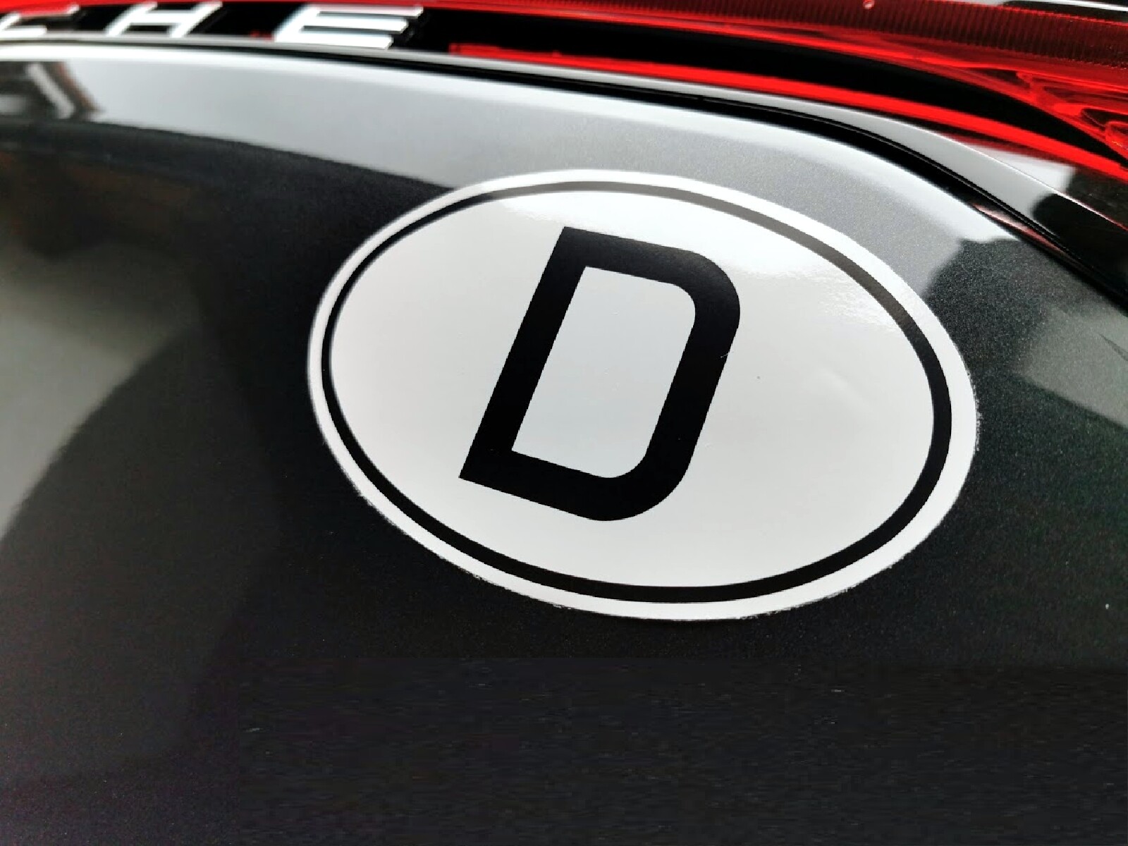 Zehn Stück / 10 Deutschland D-Schild Kennzeichen D Schild Aufkleber 13 ...