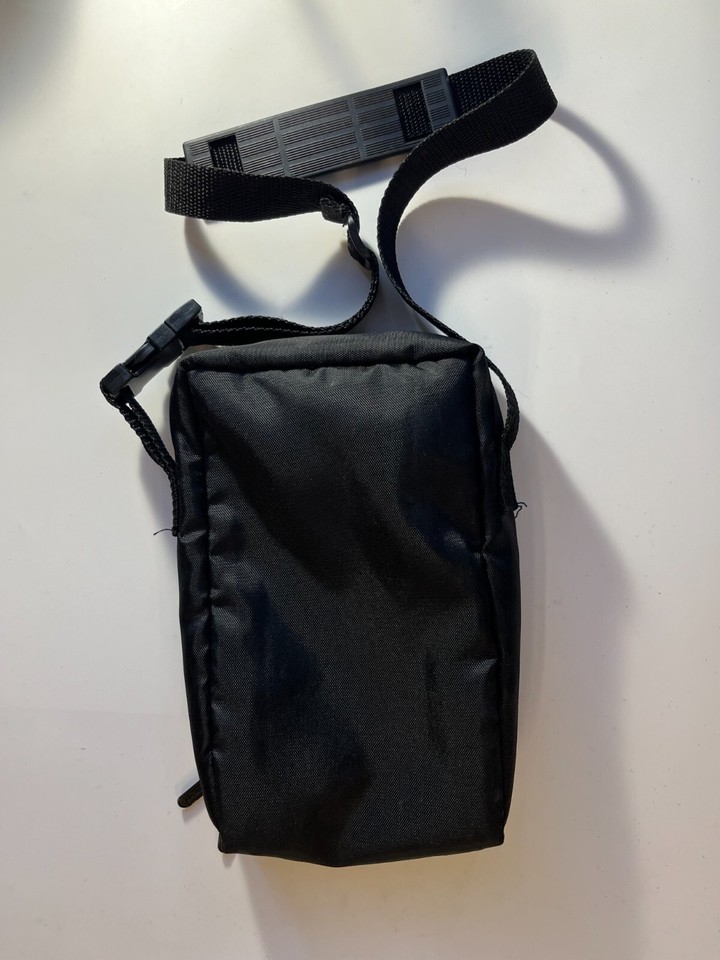 Vintage Official NINTENDO GAMEBOY Carrying Case Travel Bag Black Strap ...