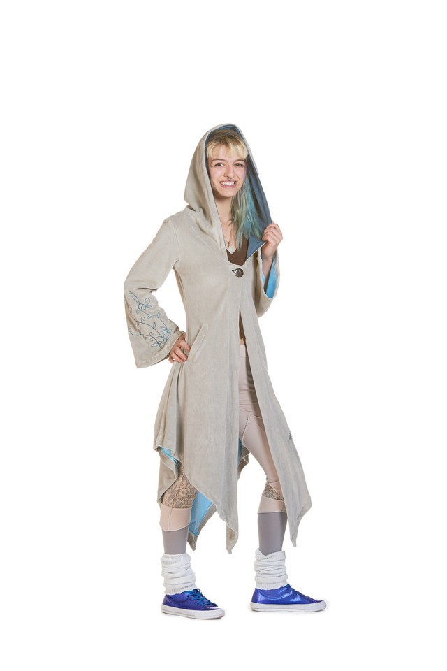 Velvet Faery Goddess Jacket, Boho Goa Psy Trance Coat Plus Size Pagan ...