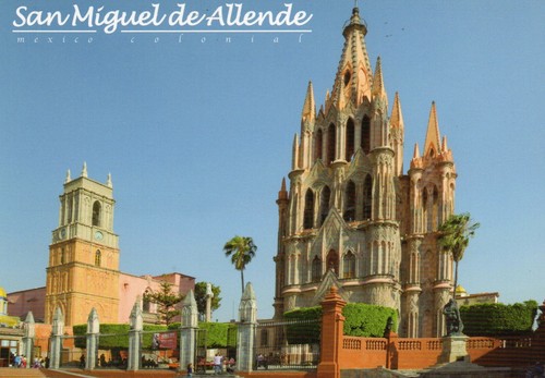 AK Mexico San Miguel de Allende Die Kathedrale | eBay.de