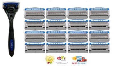 16 Schick Hydro 5 Razor Blades Refill Cartridges Free Hydro5 Metal ...