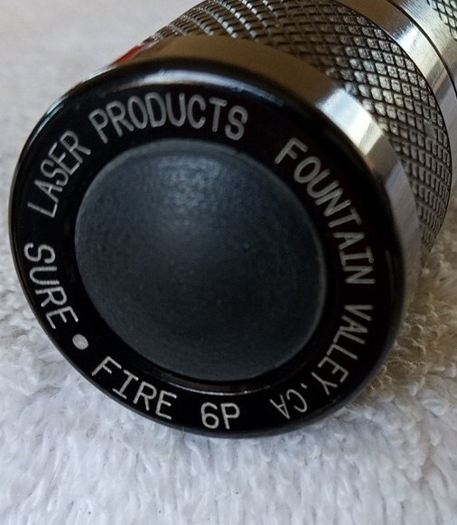 LASER PRODUCTS SUREFIRE 6P 65 lumens Comes w/New Lens Cap Original ...