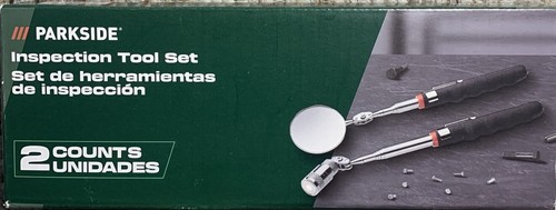 Parkside - Inspection Tool Set - Telescoping Magnetic Pick-Up, LED ...