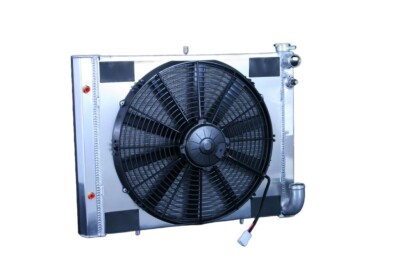 DeWitts Radiator | Radiator with Fans (Raw) for C2 Corvette LS Swap ...