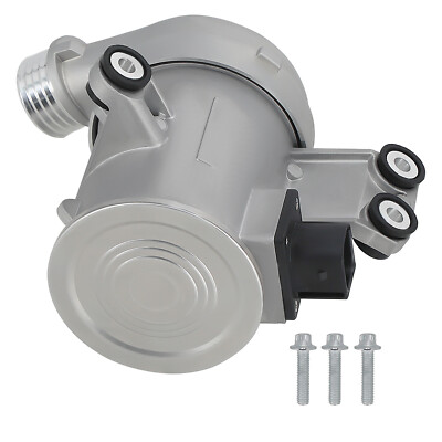 Electric Water Pump Silver For BMW 335I 11517596763 11518625098 2012 ...