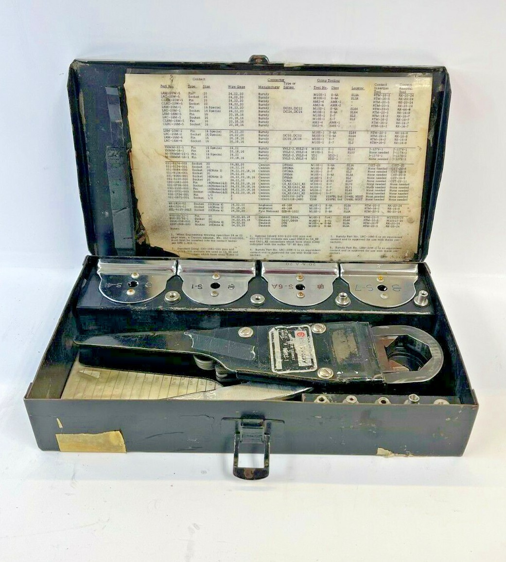 BURNDY CRIMP TOOL KIT M10S-1 | eBay