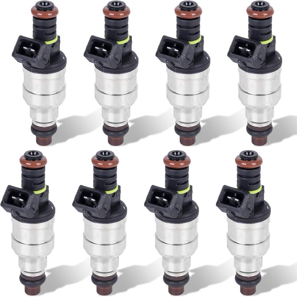 8PCS 42LB Fuel Injectors For GM LT1 LS1 LS6 Mustang SOHC DOHC V8 440cc ...