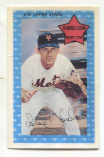 1971 Kelloggs 3D Baseball - Bud Harrelson - #66 | eBay