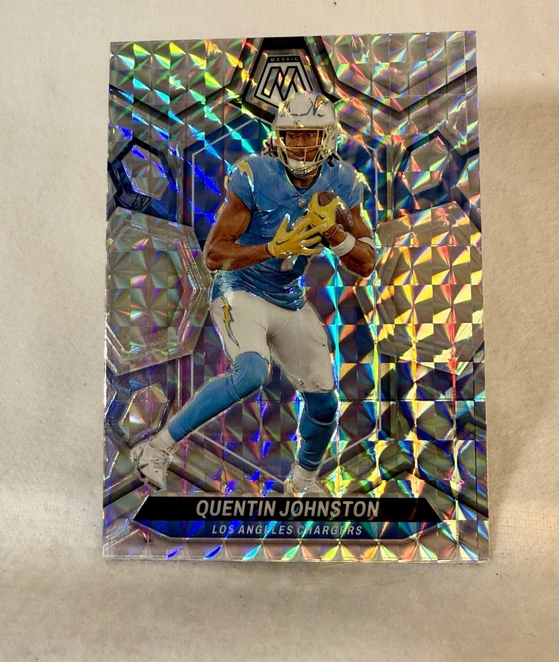 Quentin Johnson 2024 Prism Parallel Mosaic. Card #123 Los Angeles ...