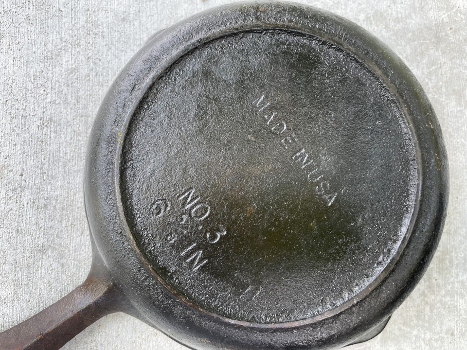 BSR Cast Iron Skillet - #3 – 6 5/8” US – Century Series – Birmingham ...