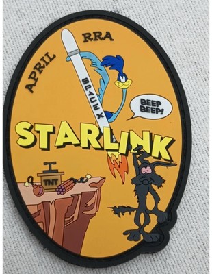 STARLINK April RRA SpaceX Road Runner WB Wylie Coyote Road Runner TNT ...