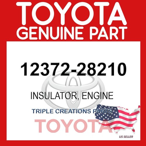 Genuine Toyota 12372-28210 INSULATOR, ENGINE MOUNTING, LH 1237228210 | eBay