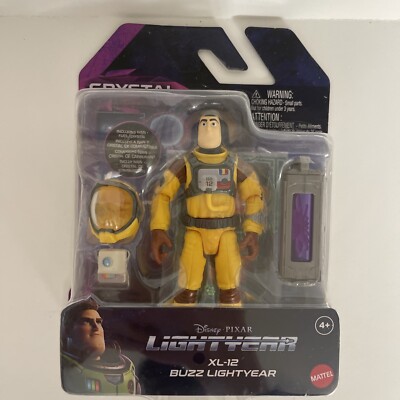 BUZZ LIGHTYEAR Disney movie XL-12 Crystal grade pixar 5" figure Mattel ...