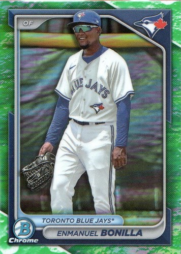 2024 Bowman Chrome Prospects Baseball Lunar Glow #BCP53 Enmanuel ...