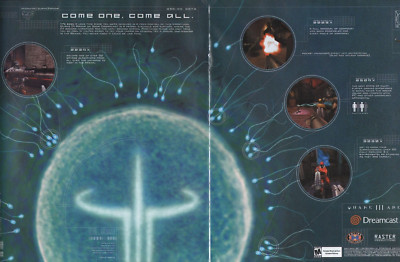 2000 2pg Print Ad of Quake III Arena Dreamcast game advertisement | eBay