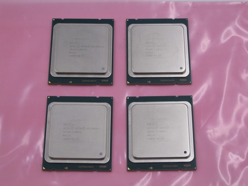 Lot of 4 Matched Intel Xeon E5-2643 v2 3.5GHz Hex Core CPU SR19X | eBay