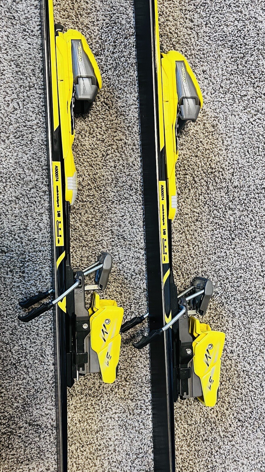 Dynamic VR17 Skis 140cm Made In Bulgaria Marker Bindings RARE Excellent ...