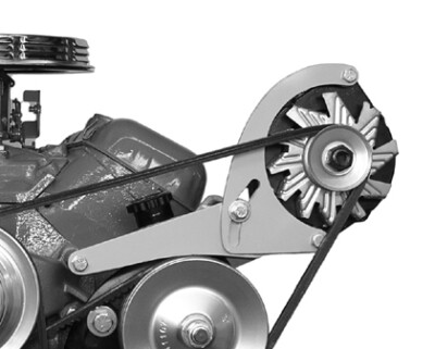 ALAN GROVE COMPONENTS #222L BBC LWP Drivers Side Alt Bracket Lo-Pro | eBay