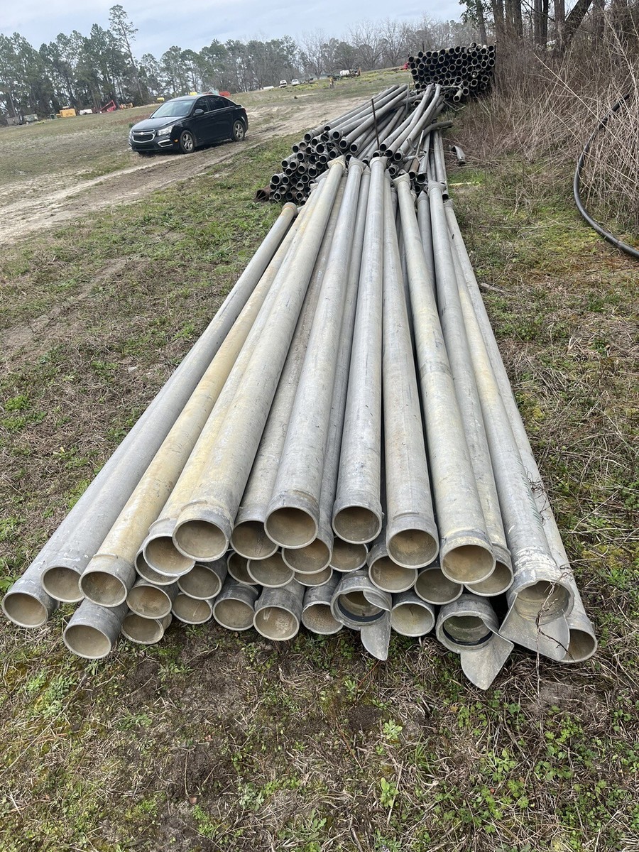 Aluminum Irrigation Pipe HASTINGS IRRIGATION PIPE CO 8IN ALUMINUM