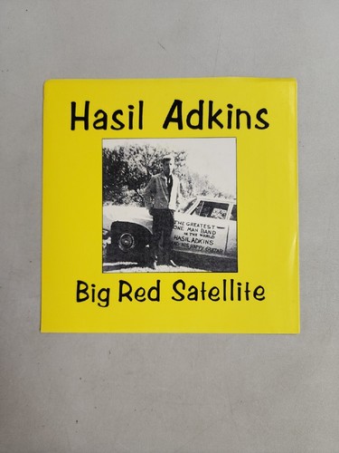 Hasil Adkins - Big Red Satellite - RECORD SLEEVE ONLY (45RPM 7”) (AA118 ...