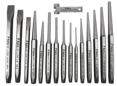 16 Pc. Punch and Chisel Set AST-1600 | eBay