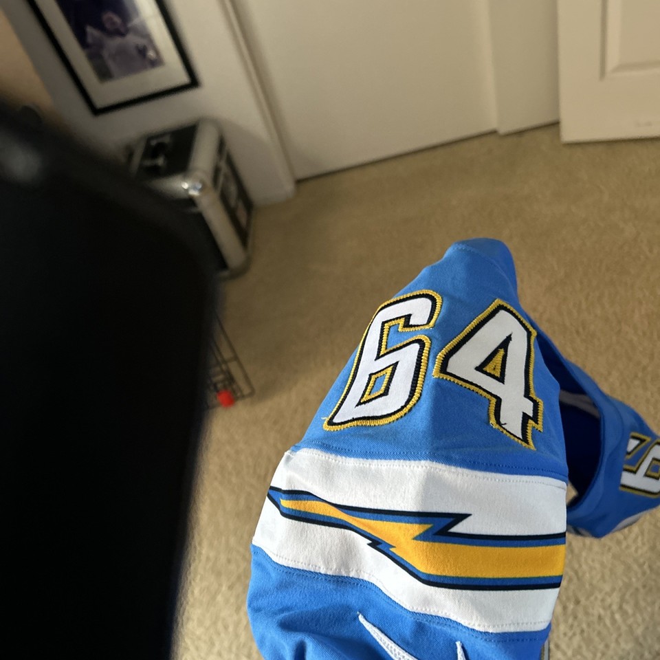 San Diego Los Angeles Chargers Cole Toner game issued NFL jersey 48 ...