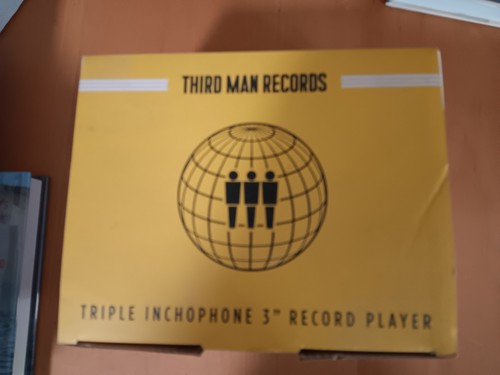 Third Man Inchophone 3 Record Player & 7 3" Jack Whiterecords ALL ...
