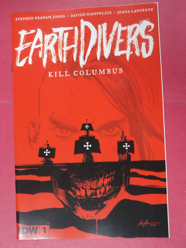 EARTH DIVERS #1 Rafael Albuquerque 2nd Printing Variant (9.4 NM) IDW ...