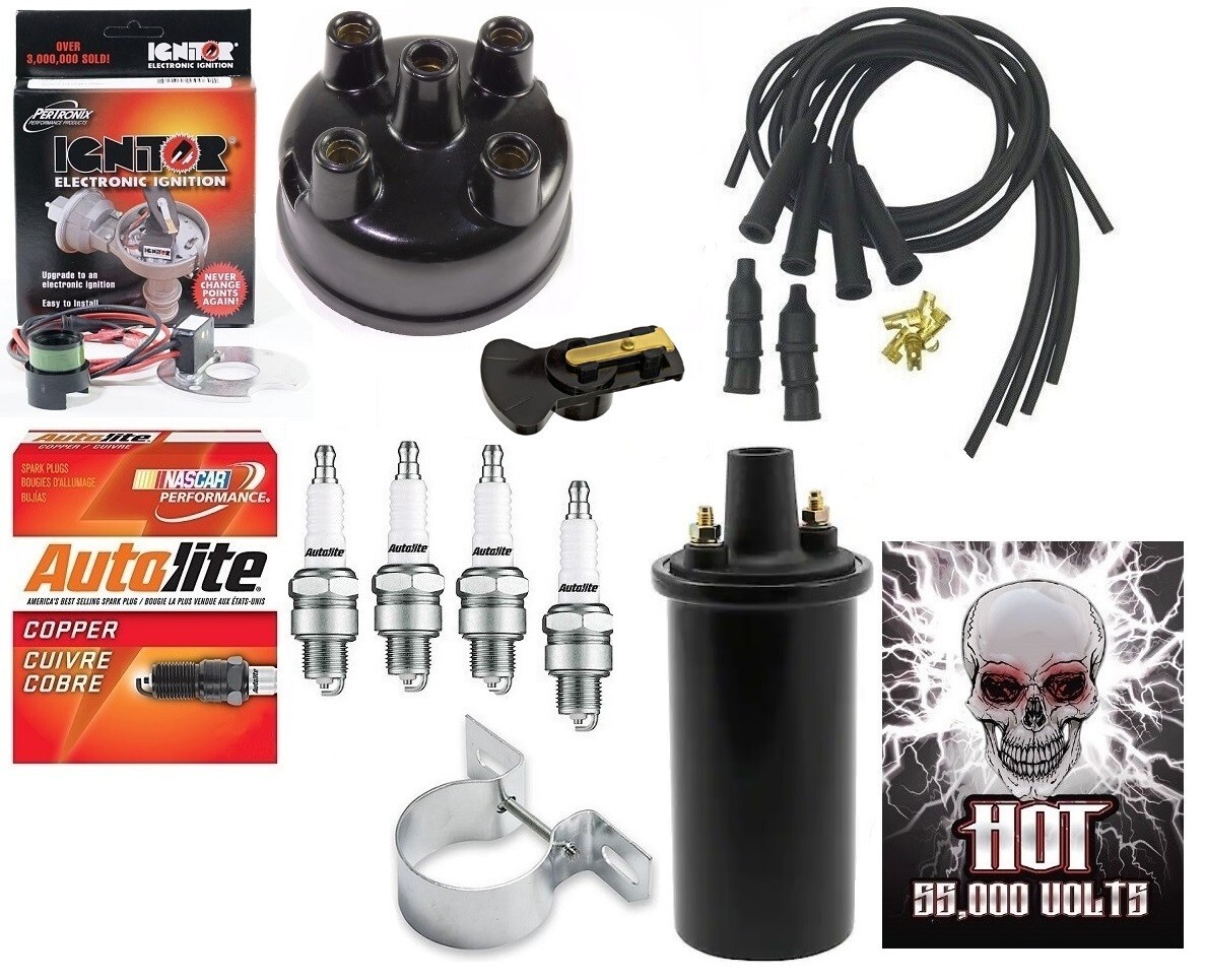 12V Neg Electronic Ignition Kit for Case Tractor Autolite Prestolite ...