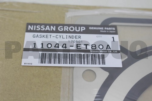 11044ET80A Genuine Nissan GASKET-CYLINDER HEAD 11044-ET80A | eBay