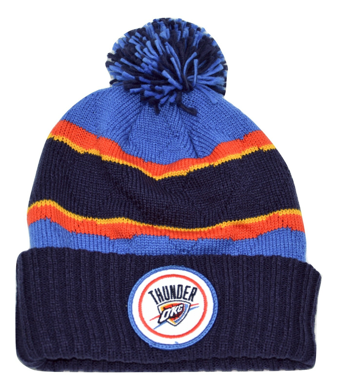 Oklahoma City Thunder OKC Mitchell & Ness High 5 NBA Basketball Pom ...