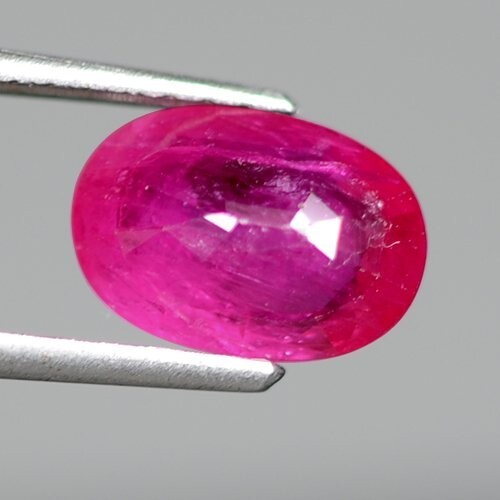 2.76 Cts Top Selling Gem IGI Certified Oval Red Luster Natural Ruby | eBay