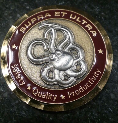 Authentic DoD NRO National Reconnaissance Office "SUPRA ET ULTRA ...