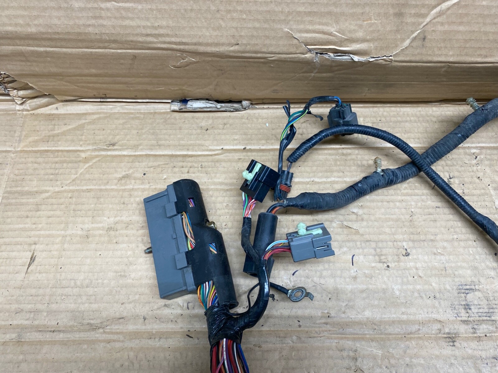 04 Ford Mustang GT 4.6l ECU PCM Wiring Harness Manual Trans OEM Q78 for ...