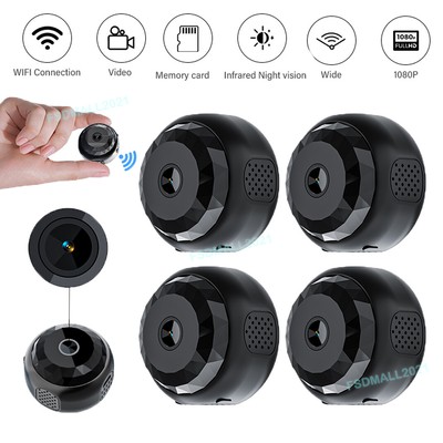 Smart Mini Kamera WiFi 1080P Wireless Magnatic Home Security IP Night ...